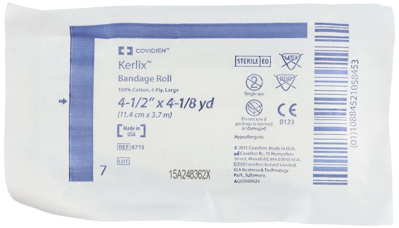 Cardinal Health™ Sterile Kerlix™ Roll (6-ply, 4½” x 4.1’)