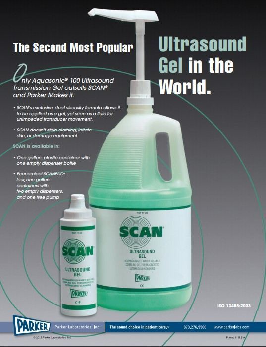 Parker Labs SCAN® Ultrasound Gel (1 gallon)