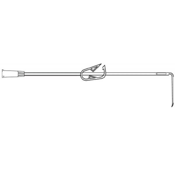 B Braun WHIN® Huber Infusion Needle Set and Wing (20 G x 1")