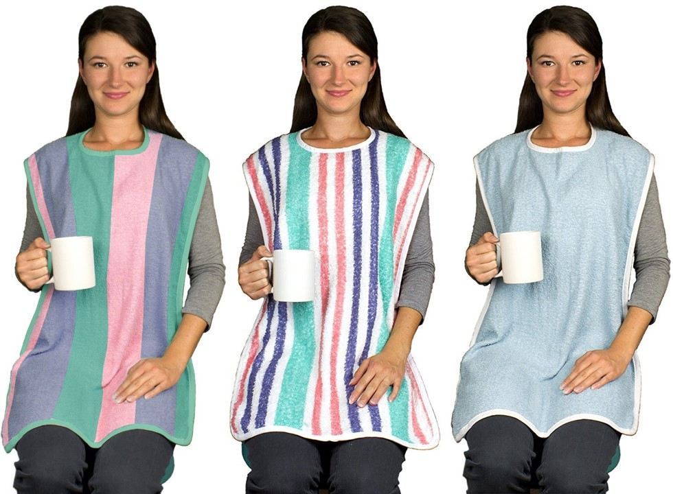 PrimaGuard Terry Cloth Resident Bib (18" x 36")