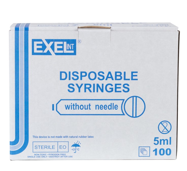 Exel™ International Sterile Luer Lock Syringe (5 mL)
